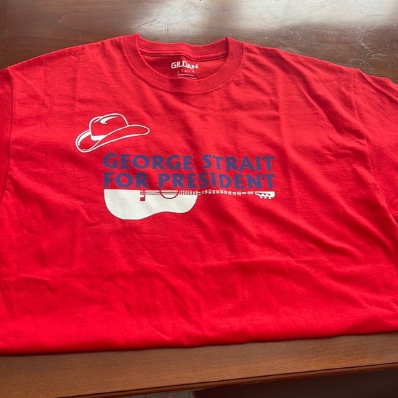 Shirts | Custom George Strait For President L Tshirt | Poshmark